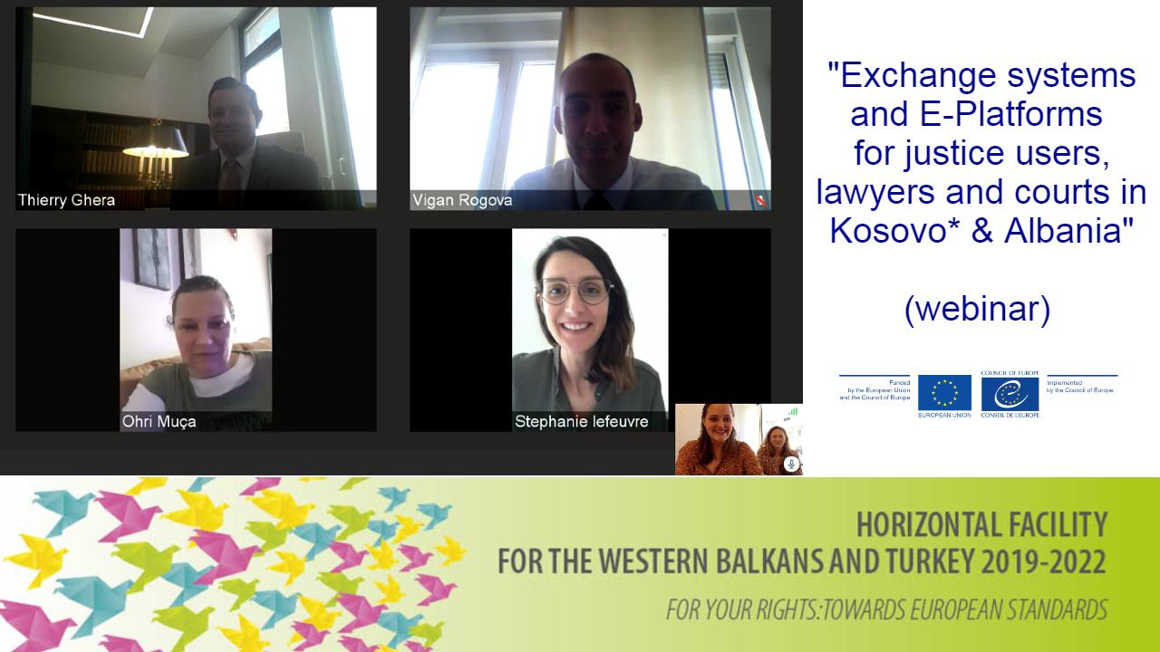 Development of exchange systems and e-platforms for justice users ...