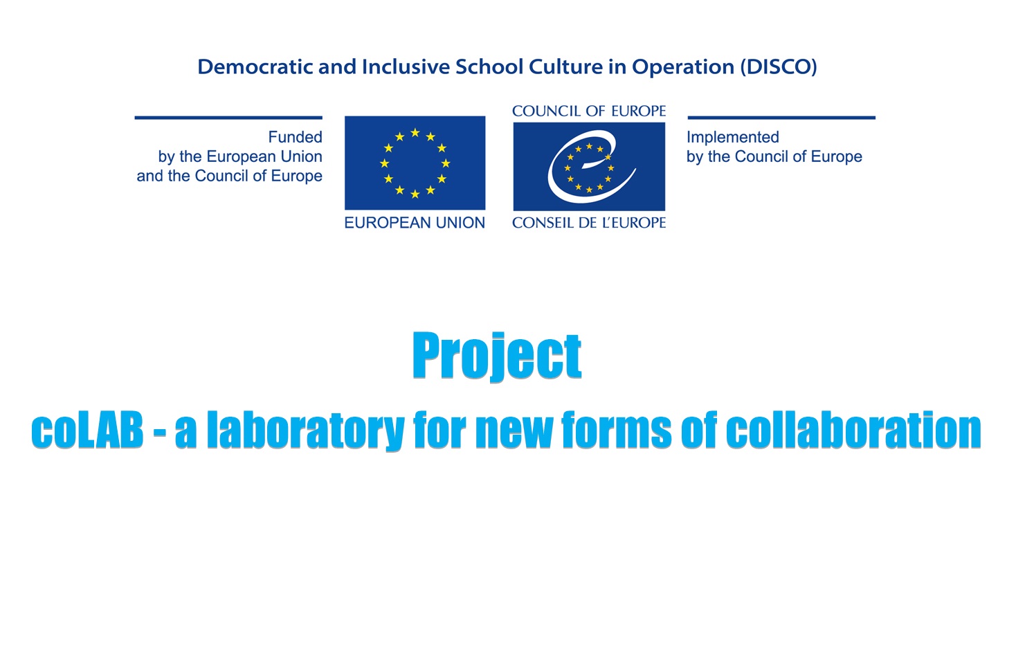 coLAB - a laboratory for new forms of collaboration